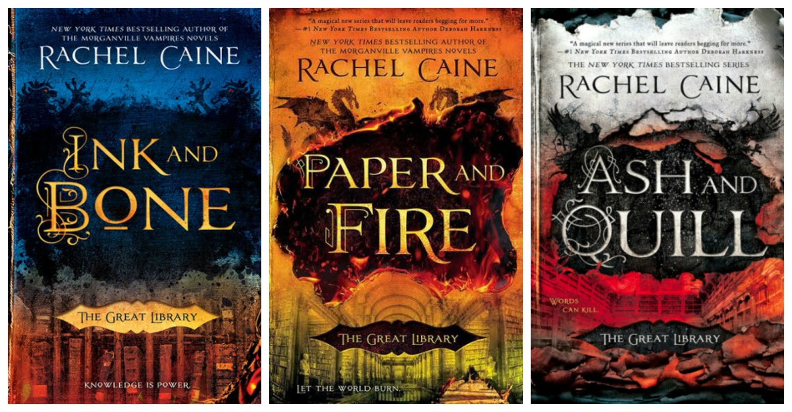 The Great Library: Ink and Bone | Blog About a Book